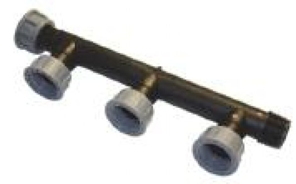 Verteilerfittings aus Polypropylen (PP): T-Verteiler aus PP mit ...